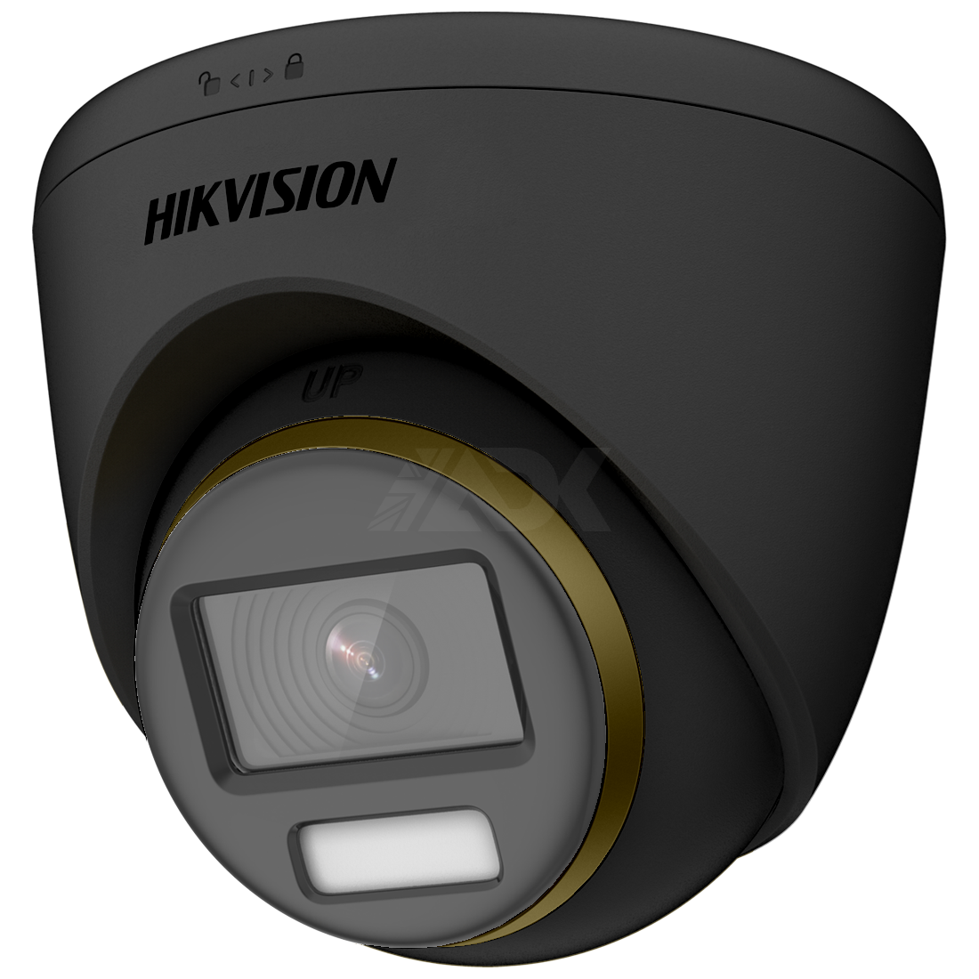 Hikvision POC ColorVu 4K 8MP 40m Turret Dome 2.8mm - Black (DS-2CE72UF ...